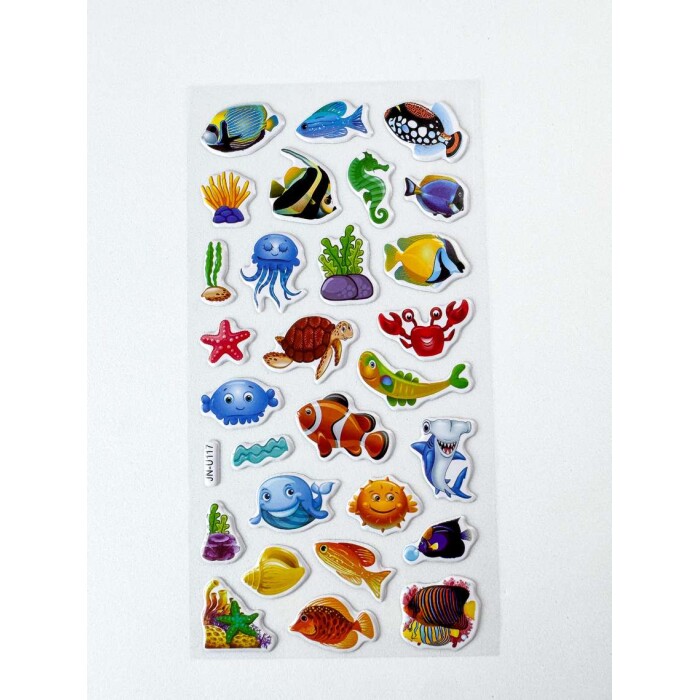 Adesivo Sticker Sortidos animal da floresta - mozi - Dokassa Distribuidora