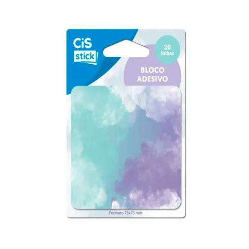 Bloco Post It Stick 1x20 Folhas - Cis - Dokassa Distribuidora
